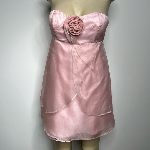 Forever 21 | Dresses | Xxi Formal Size 4 Baby Pink Mini Dress | Poshmark